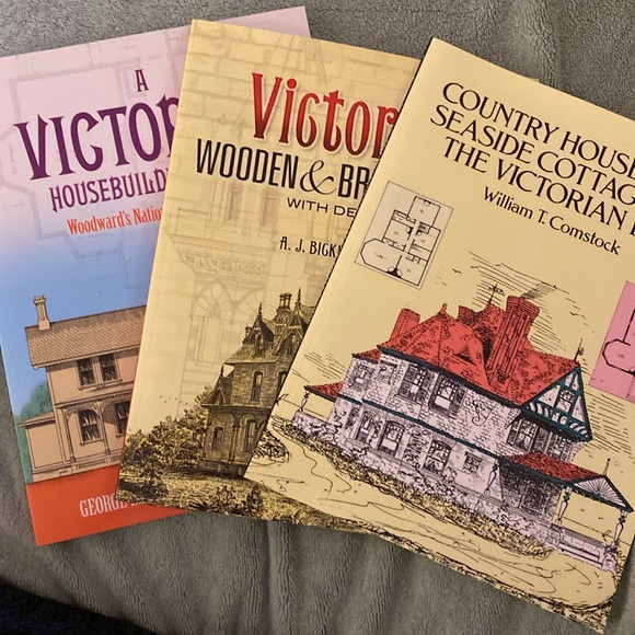 Design | 3 Victorian Era Books Of Pictures House Plans | Poshmark